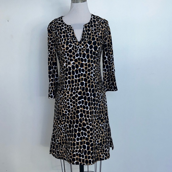 Jude Connally | Dresses | Jude Connally Animal Print Mini Dress In Size ...